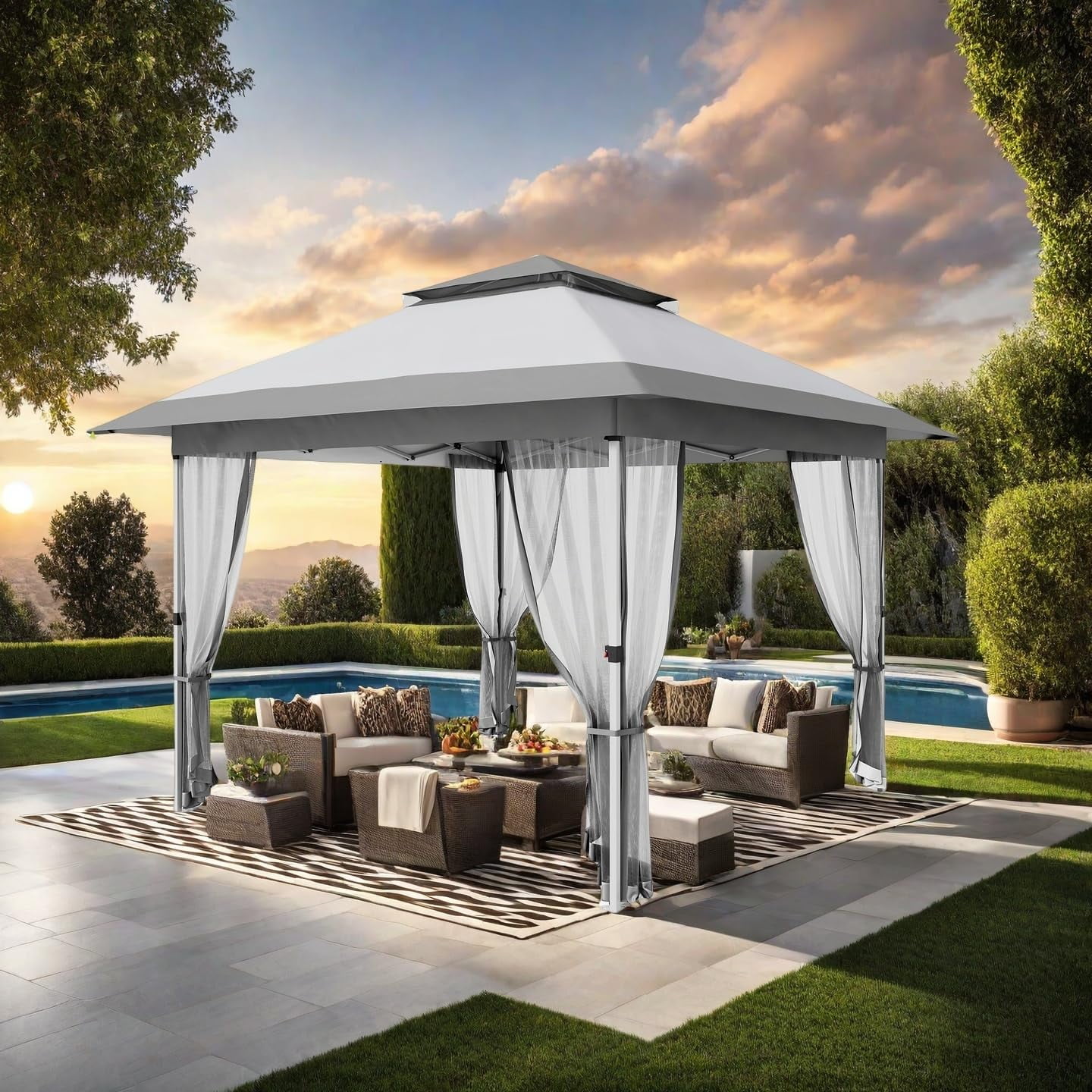 Click here for Tropow Quick Collapsible Canopy For Patio & Garden... prices