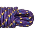 Attwood 11704-2 Multi-Color Braided Polypropylene Utility Line, 25 Feet ...