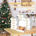 12Pack White Gift Boxes with Lids, 12×9.8×3.1 Inch Gift Box with Ribbon ...