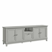 Evelyn&Zoe Presque Rectangular TV Stand for TV's up to 75", Alder White ...