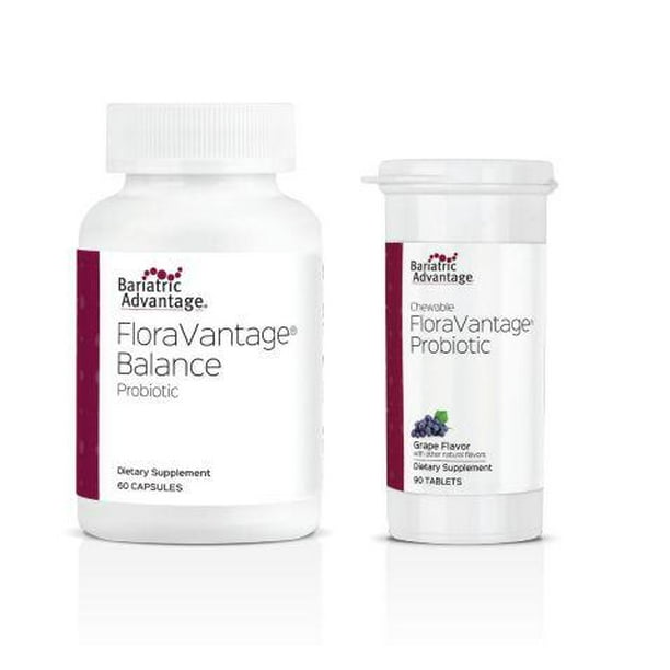 Bariatric Advantage FloraVantage Chewable Probiotic - Grape (90 Count ...