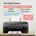 KOALA PAPER, Glossy Sticker Paper, 8.5x11, 20 Sheets, Inkjet + Laser ...
