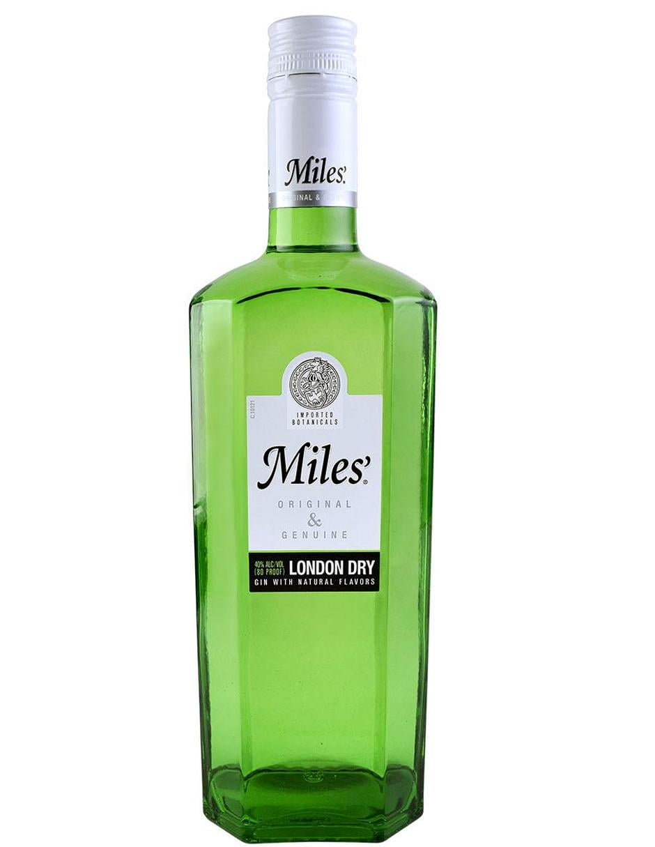 Caja de 12 Ginebra Miles London Dry 750 ml Miles London Dry | Walmart ...