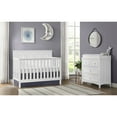 Oxford Baby Farmington 4-in-1 Convertible Crib, Rustic White, Wooden ...