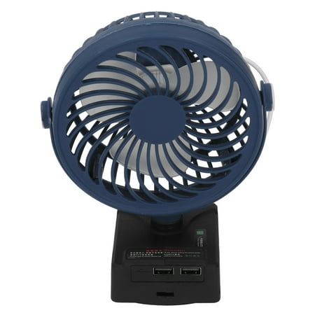 Cordless Fan, 21V Batteries Lithium Battery Fan Wide Coverage 2 Speeds ...