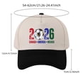 2026 Soccer Fan Baseball Cap, Print Design with 2026 Football Pattern ...
