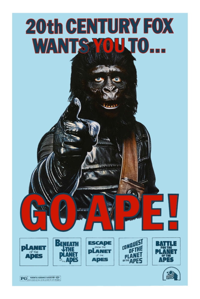 Go Ape Poster 24inx36in Art Poster 24x36 Unframed, Age: Adults ...