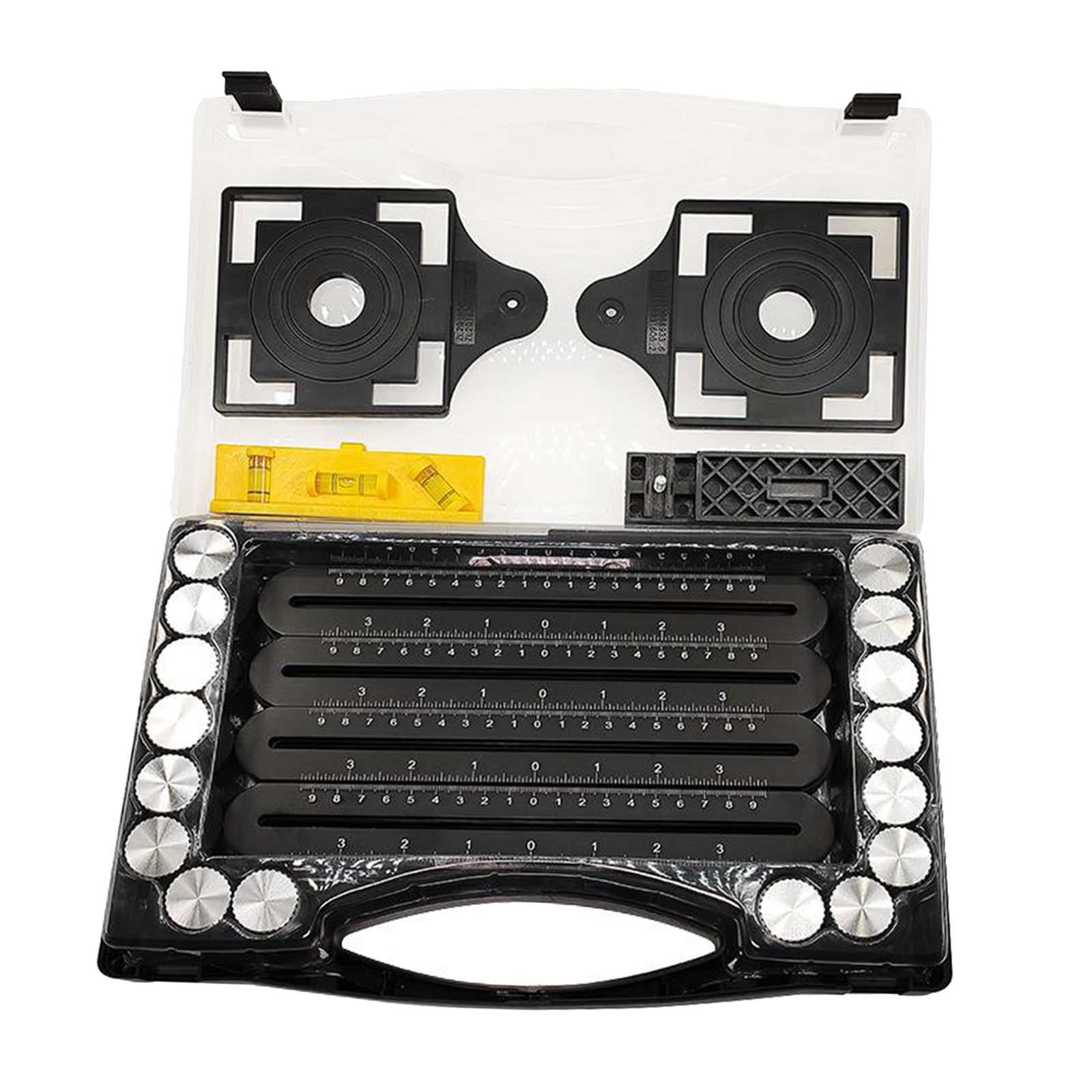 Multi Angle Measuring Ruler, Angle Template Tool, 12-sided Aluminum ...