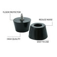 4pcs Rubber Feet Bumper Pads Buffer w Screws for Chair Legs ...