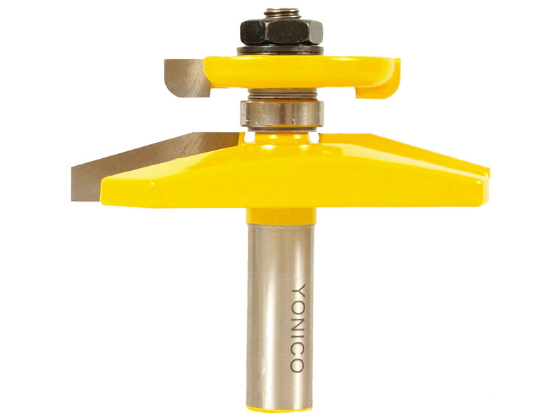 Yonico Bevel Raised Panel Router Bit with Back-cutter - 1/2" Shank ...