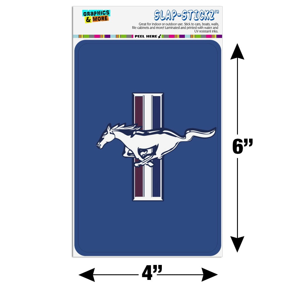 Ford Mustang Logo With Flames