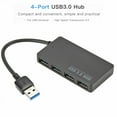 Moqsnm 5Gbps Speed 4-Port USB 3.0 Portable Compact Hub Adapter For PC Laptop - Walmart.com