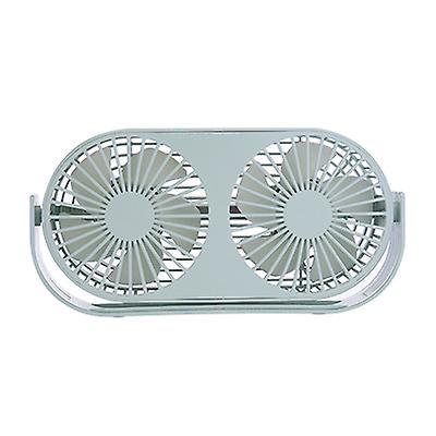 Twin Window Mini Fan Rechargeable Air Cooler Ventilator With ...