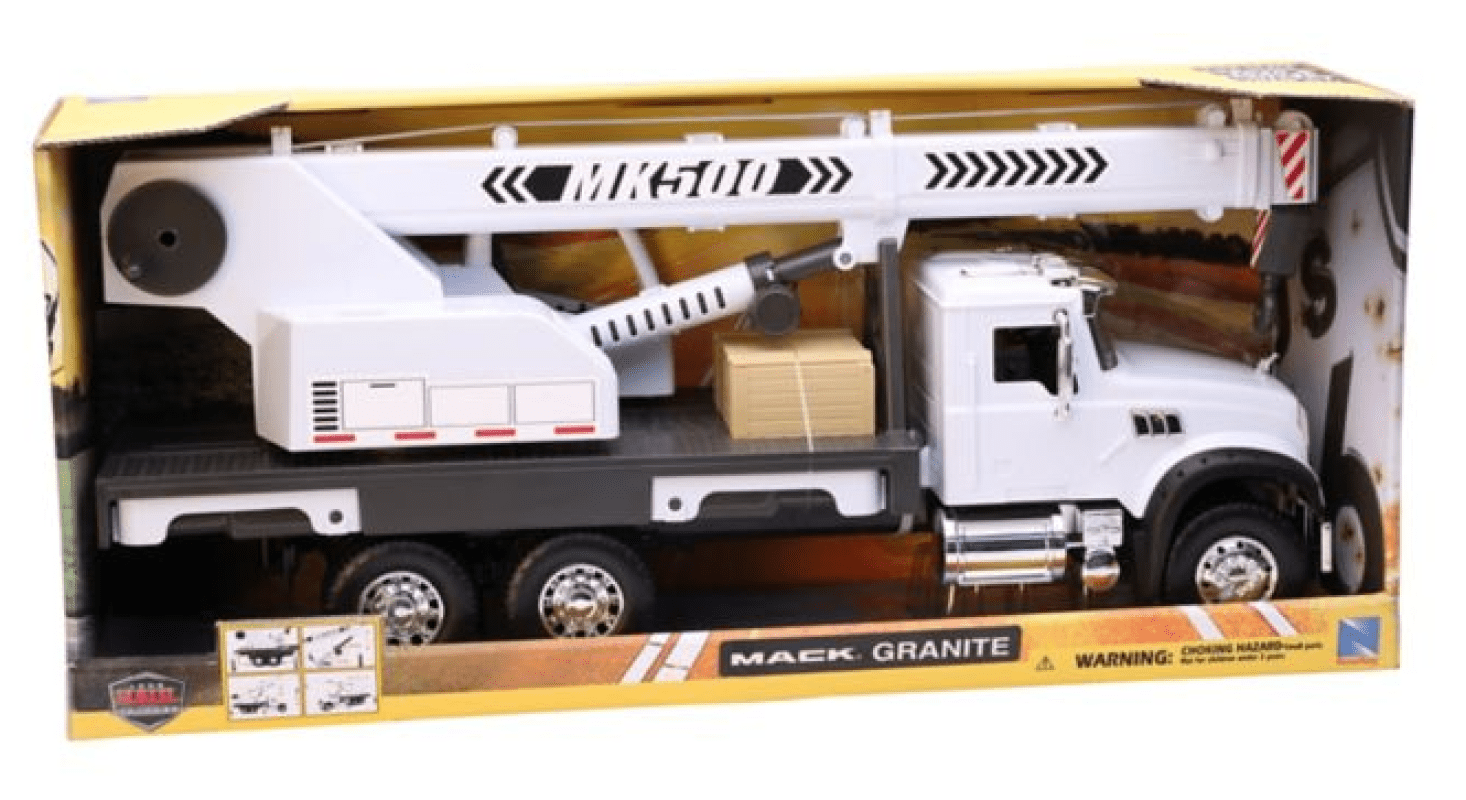 Mack Truck 17206 1:18 Scale Granite Line Crane Truck Toy - Walmart.com