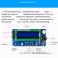 2X Upgrade CW Morse Code Infrared Decoder Electronic DIY Production Kit ...
