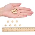 1000 g Natural Wood Beads Round Wooden Large Hole Beads for Craft ...