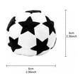 6PC Colorful Small Square Footbag and Bean Bags Set with Durable Fabric ...
