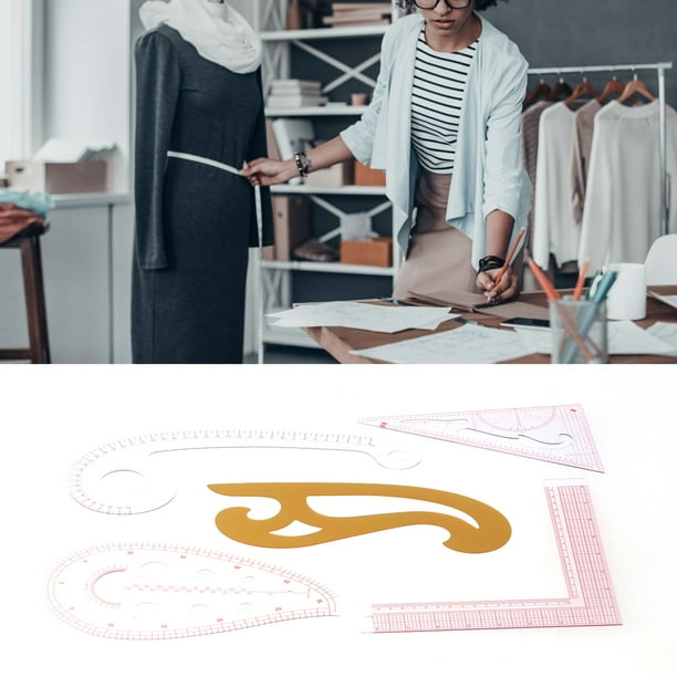 Clothing Grading Ruler,Curve Ruler 5 Piece Cutting Ruler Curve Ruler ...