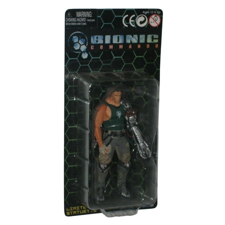 Bionic Commando Limited Edition Statuette Capcom Neca 4 Inch Figure ...