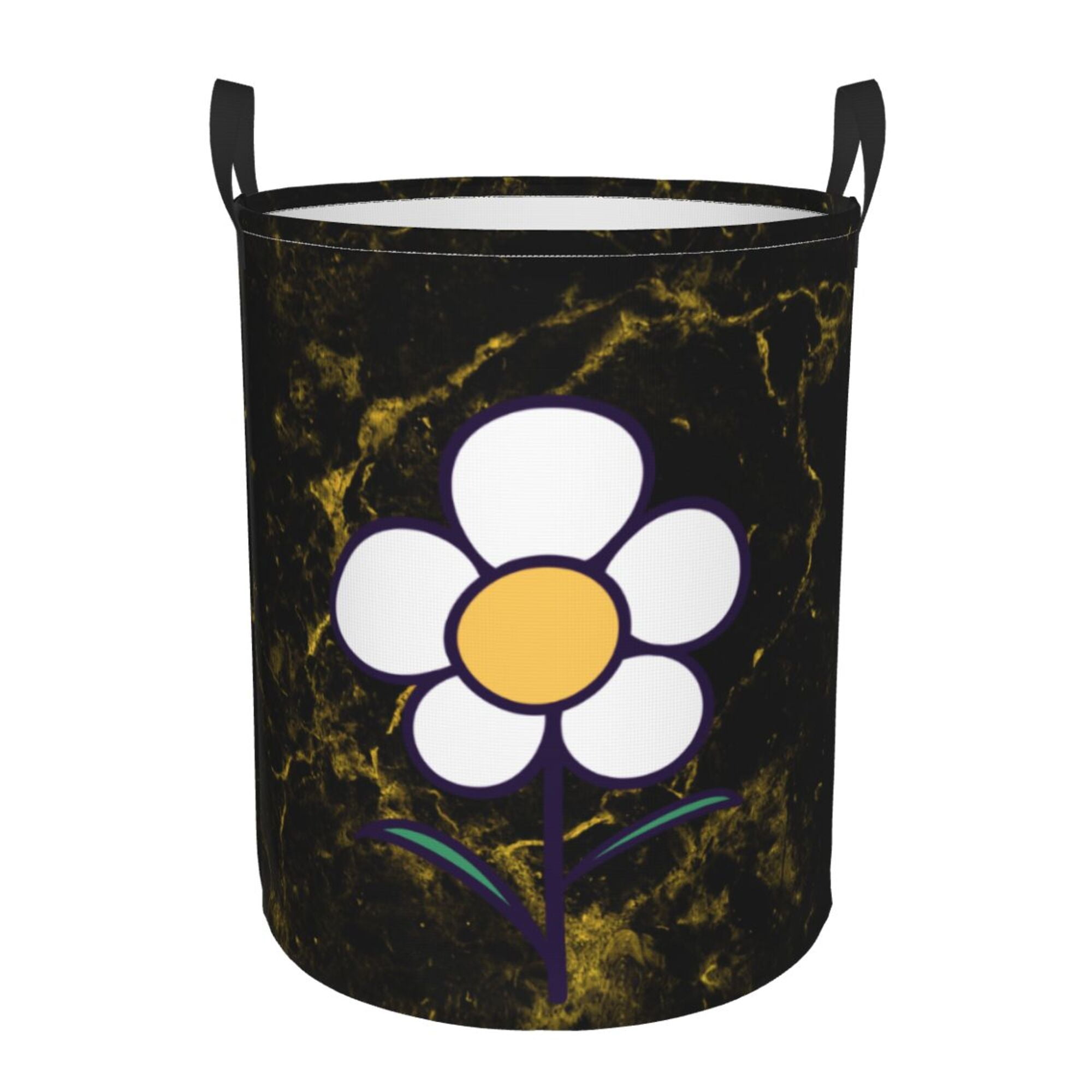 Laundry Basket Organizer Collapsible -Flower Dirty Clothes Hamper for ...
