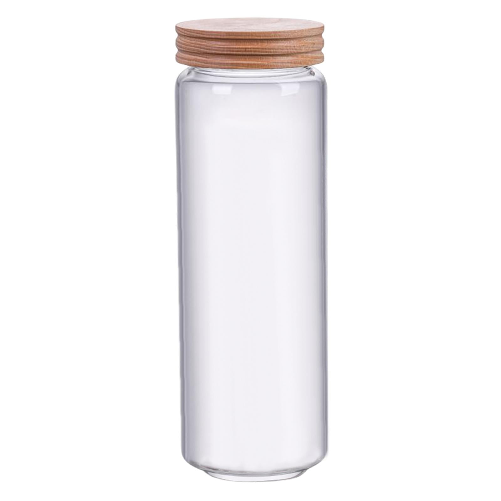 Transparent Glass Storage Jar, Decorative Sealed Terrarium Dispenser ...