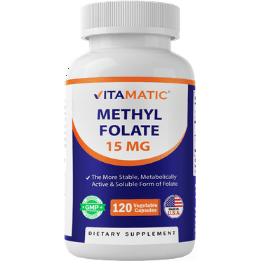 Opti-Folate Active L Methylfolate 15mg Vitamin Supplement, 90 Capsules ...