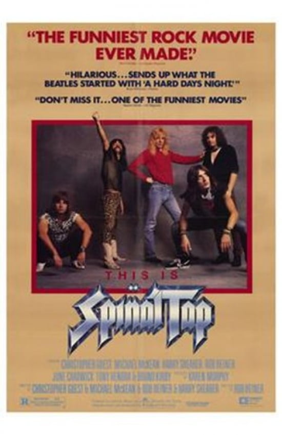 This is Spinal Tap Movie Poster (11 x 17) - Walmart.com