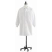Unisex Knit Cuff Knee Length Lab Coat with Snaps - Walmart.com