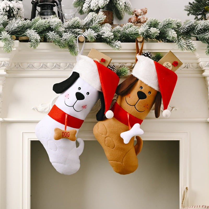 Luxsea Christmas Stockings, 2 Pcs Christmas Stockings, for Family ...