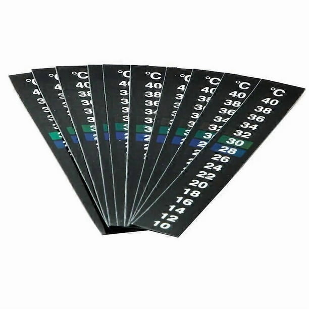 Digital Temperature Sticker Adhesive Thermometer Strip Celsius Display ...