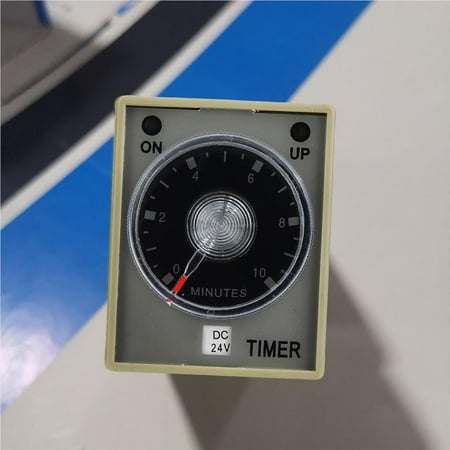 DC 24V Time Relay 8 Feet Timer Relay Practical Timing Relay AC220V 5A ...