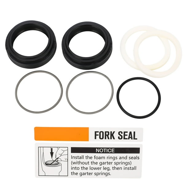Bicycle Front Fork Oil Seal Kit, Reduced Wear Fork Seal Kit For Cycling ...