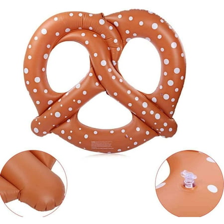 Inflatable Pool Floating Raft Portable Bread Ring Float Circle Air ...