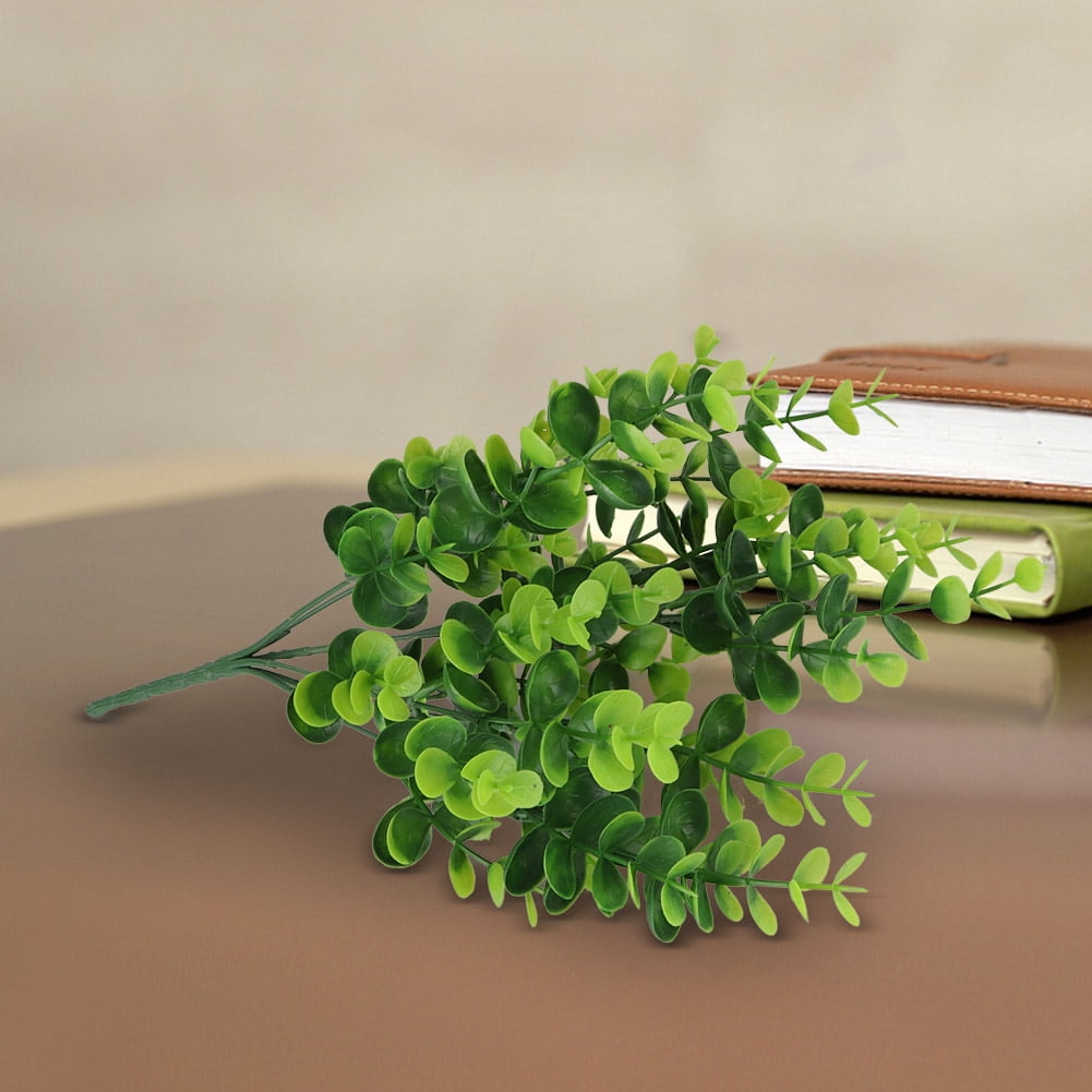 BORDSTRACT Artificial Plastic Plant, Greenery Shrubs Outdoor Plants ...