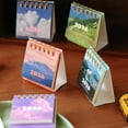 2026 Landscape Mini Desk Calendar Made of Paper for Desktop, Bedside ...