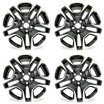 18" 18x8 Set of 4 New GLOSS Black Alloy Wheels for 2018-2022 Toyota ...