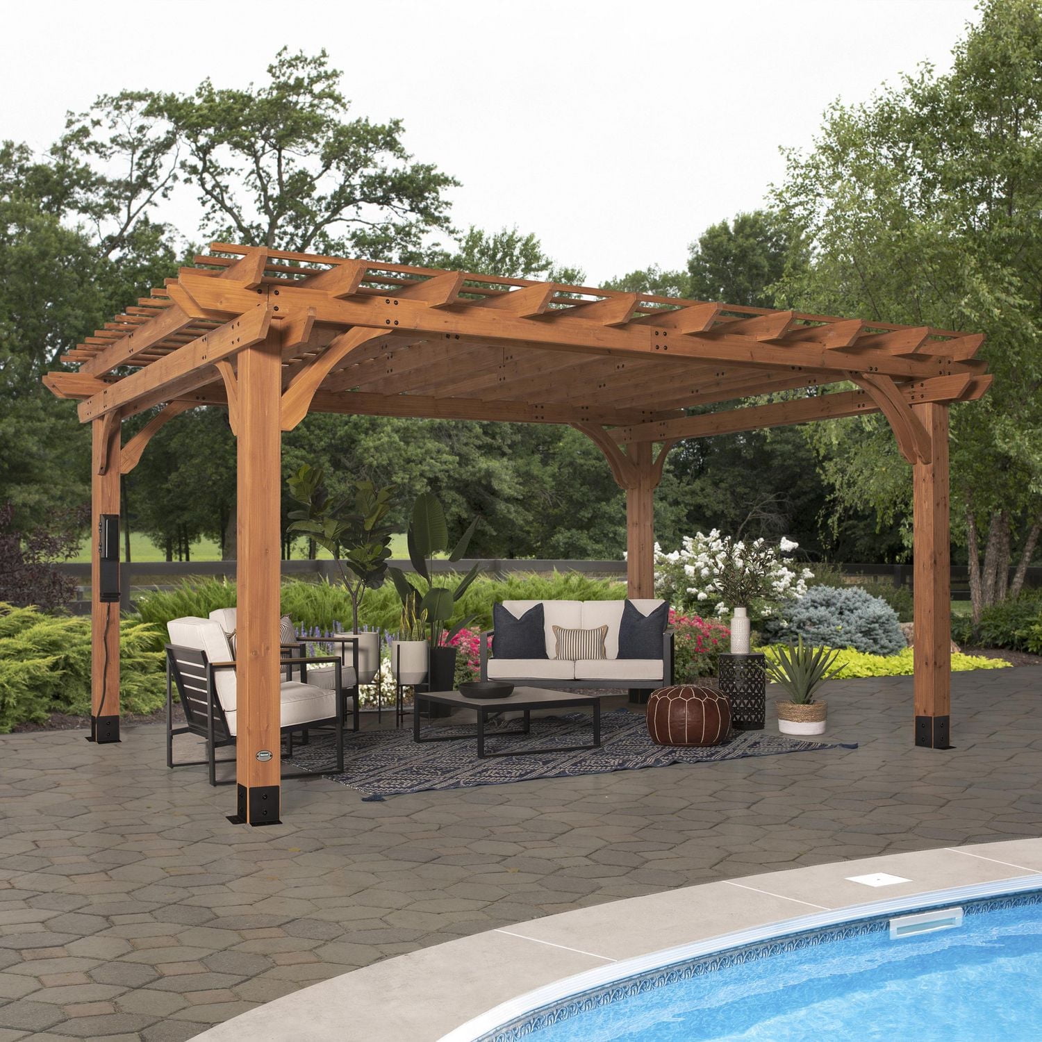 Click here for Backyard Discovery 16 X 12 Beaumont Pergola 16 X 1... prices