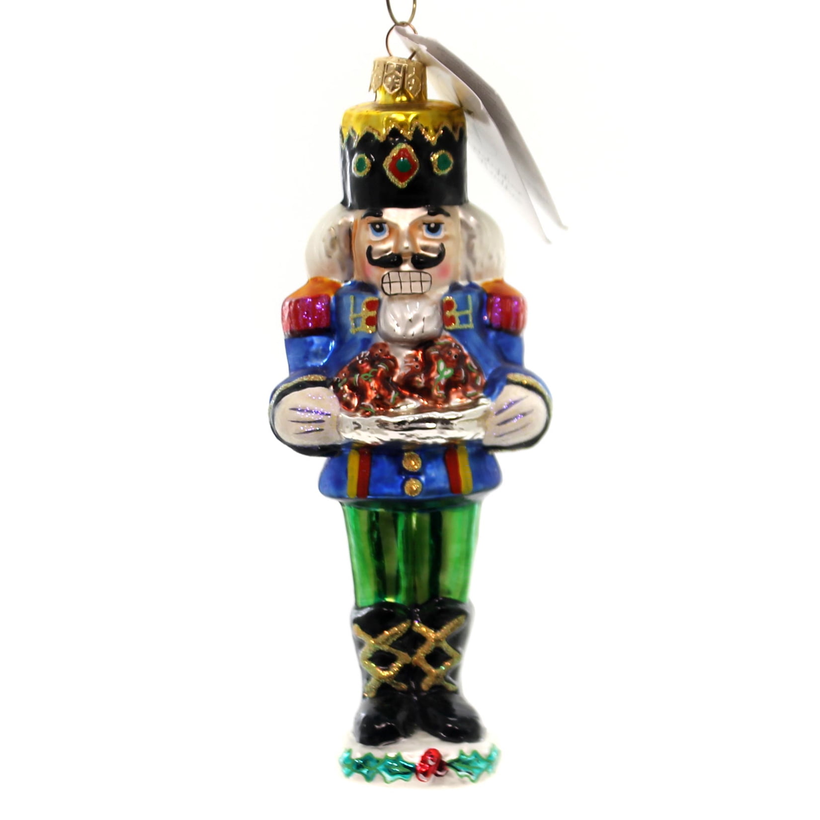 Christopher Radko TEA TIME CRACKER Ornament Nutcracker Apples 990480 ...