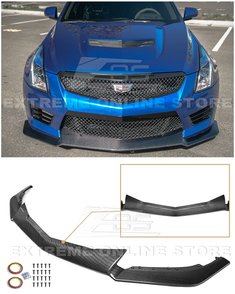 Replacement For 2016-2019 Cadillac ATS-V | Carbon Package Style CARBON ...