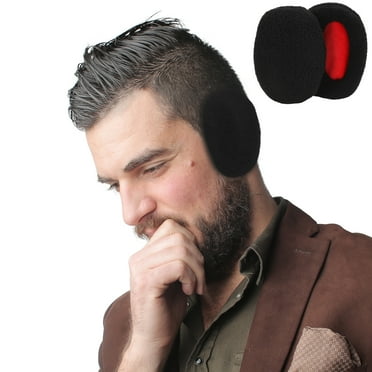 Ear Mitts Bandless Ear Muffs For Men, Camouflage Fleece Ear Warmers ...