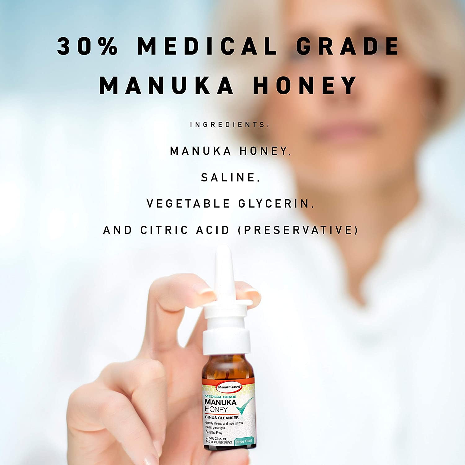 Medical Grade Manuka Sinus Cleanser