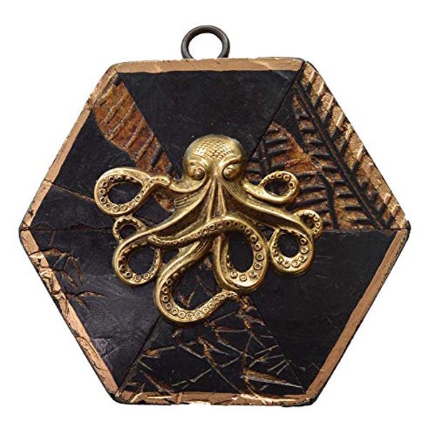 Museum Bees - Bourbon Barrel Frame with Octopus - - Walmart.com
