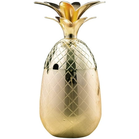 Stainless Steel Creative Design Pineapple Cups with Lids for Adult ...