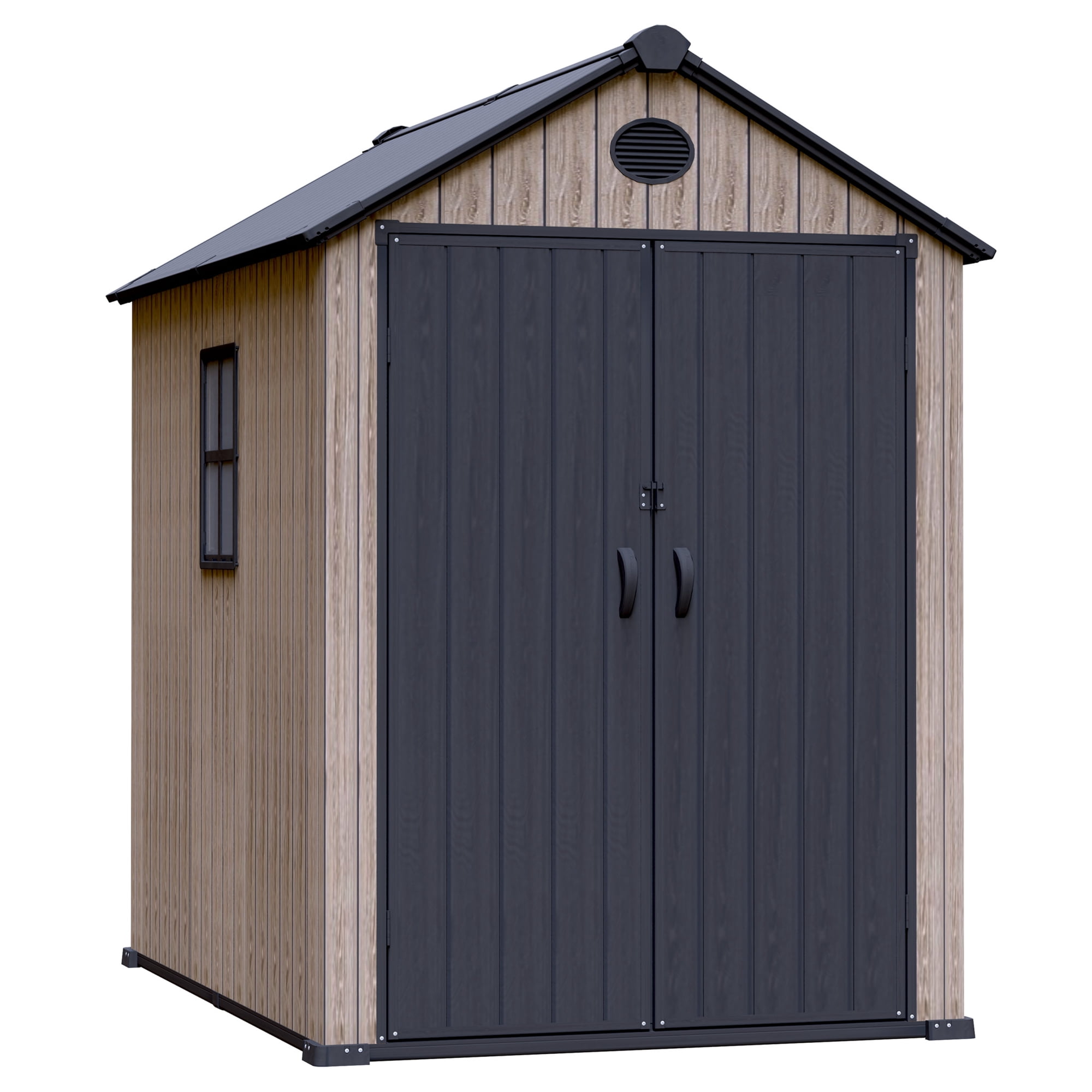 Click here for Arrow 6ft X 8ft X 7ft Brown Ash Resin Series Garde... prices