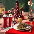 Red Adjustable Salt and Pepper Shakers Set - Modern Kitchen Decor & BBQ ...