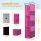 coastal rose Locker Organizer Shelf Hanging Locker Accessories Shelves ...
