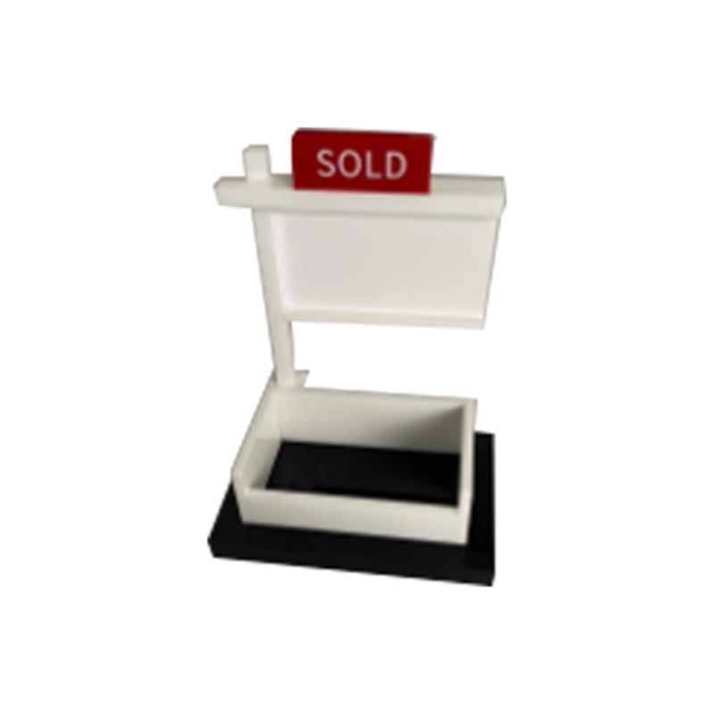 Real Estate Business Card Holder Display for Realtor Business Desktop ...