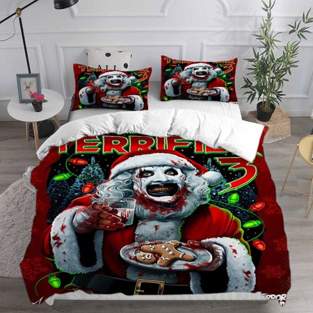 Terrifier 3 (2024) Bedding Sets Bed Cover Comforter Duvet Cover Pillow ...