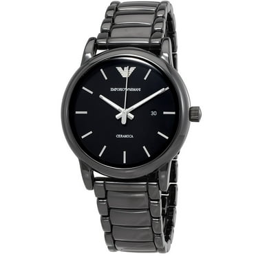 Emporio Armani Men's Chronograph Stainless Steel Classic Dress Watch ...