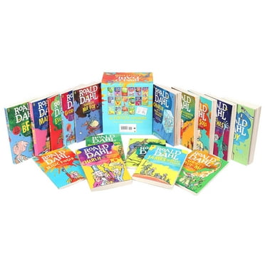 New Roald Dahl Collection: 16 Book Box Set - Walmart.com